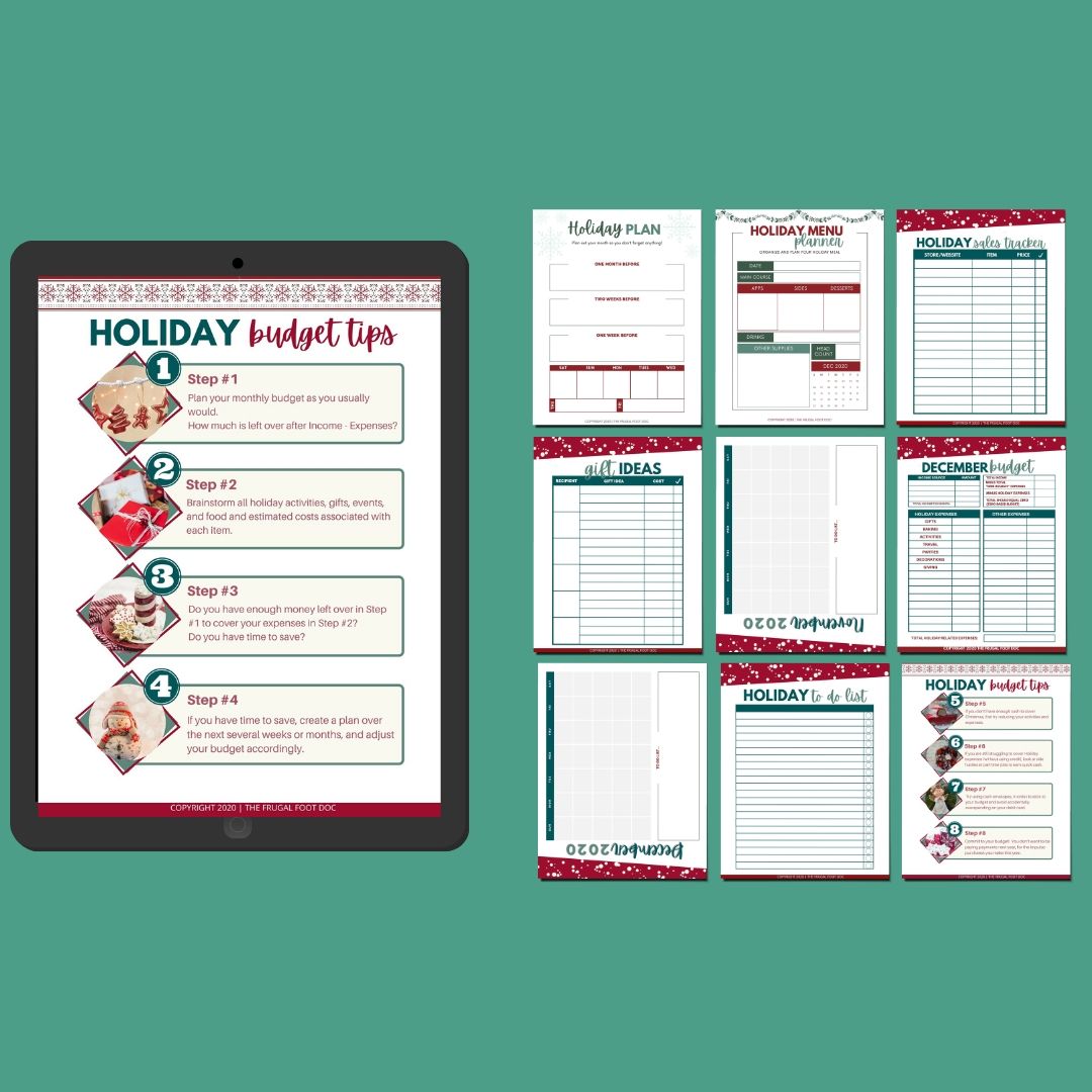 Holiday Budget Planner – Making Frugal FUN Shop