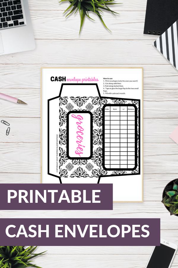 Printable Budgeting Envelopes for Cash Envelope Budgeting – Making ...